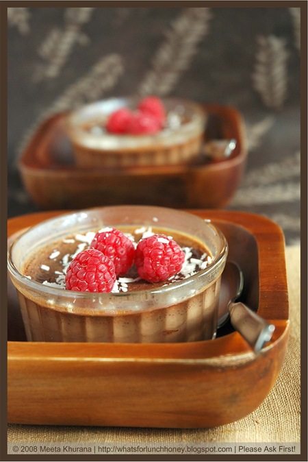 What's For Lunch Honey?: Sweet & Spicy: Chocolate Chile Pots De Crème